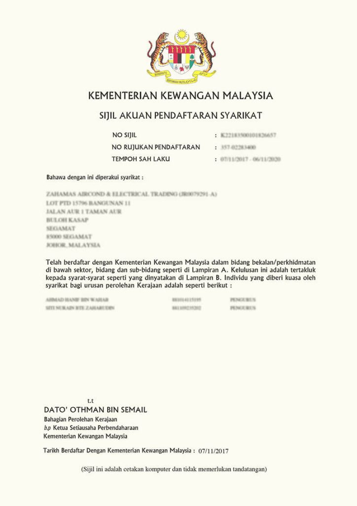 SSM Online - Daftar | Renew SSM & Lesen Kewangan MOF